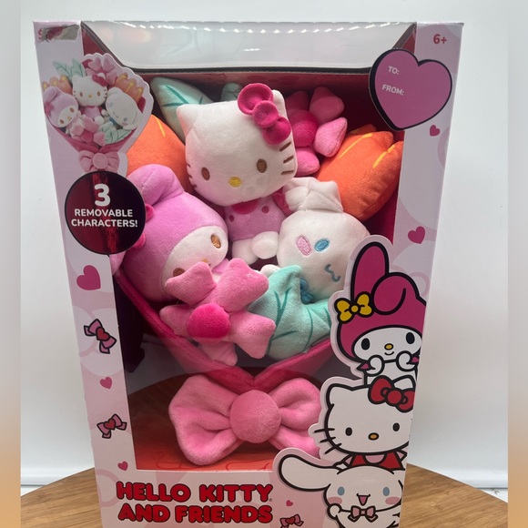 Hello Kitty | Holiday | Hello Kitty And Friends 2 Plush Valentines ...